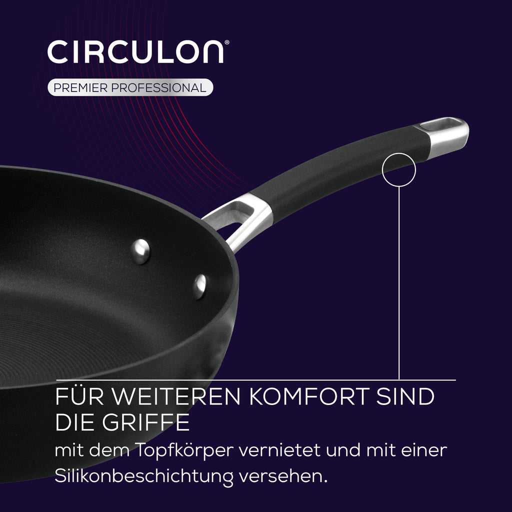 Hartanodisierte Kasserollen als Set | Circulon Style-Kollektion