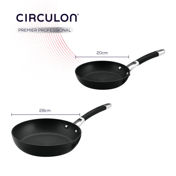 Hartanodisierte Kasserollen als Set | Circulon Style-Kollektion